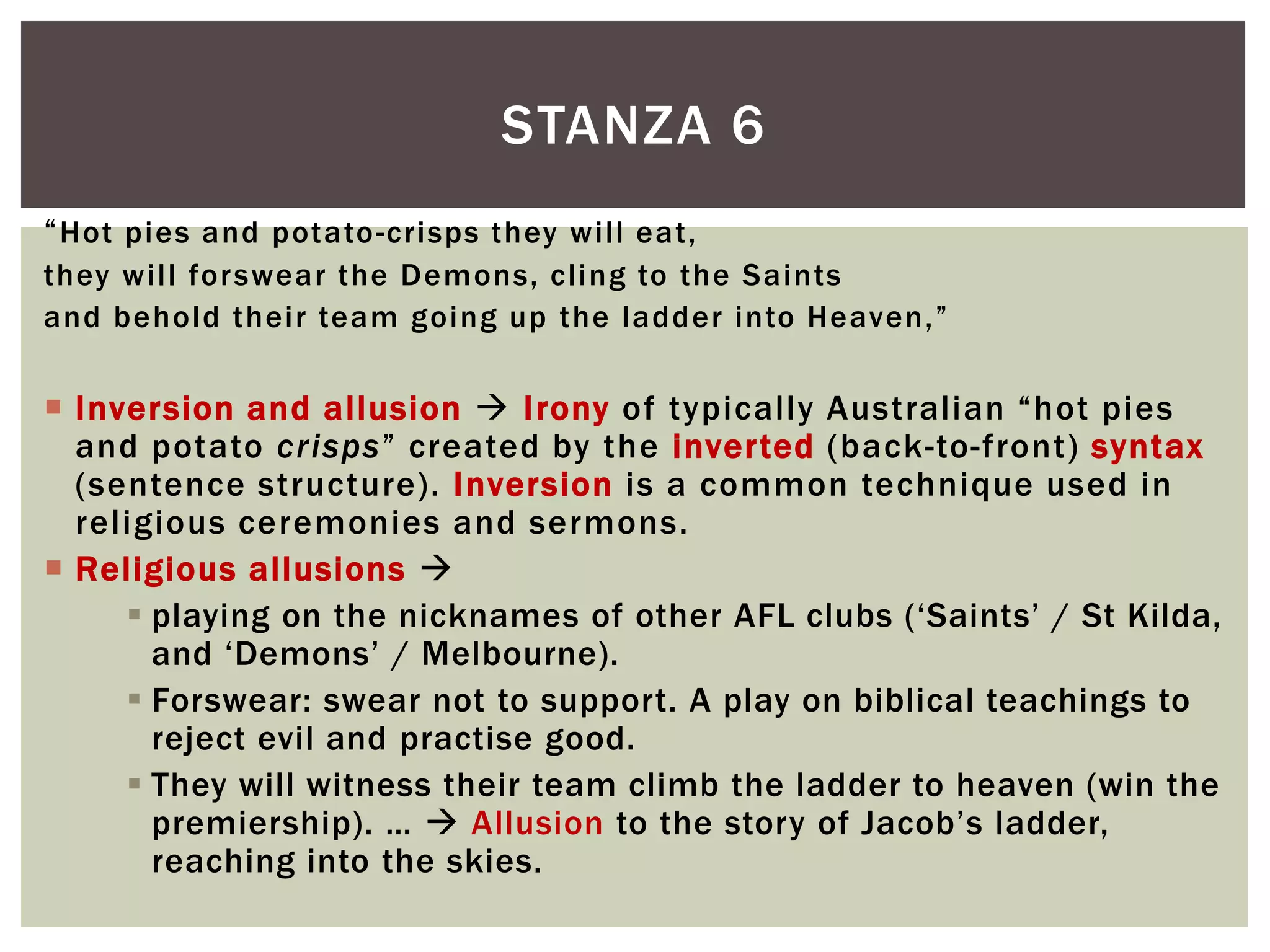 Analysis of "Life Cycle" by Bruce Dawe | PPTX