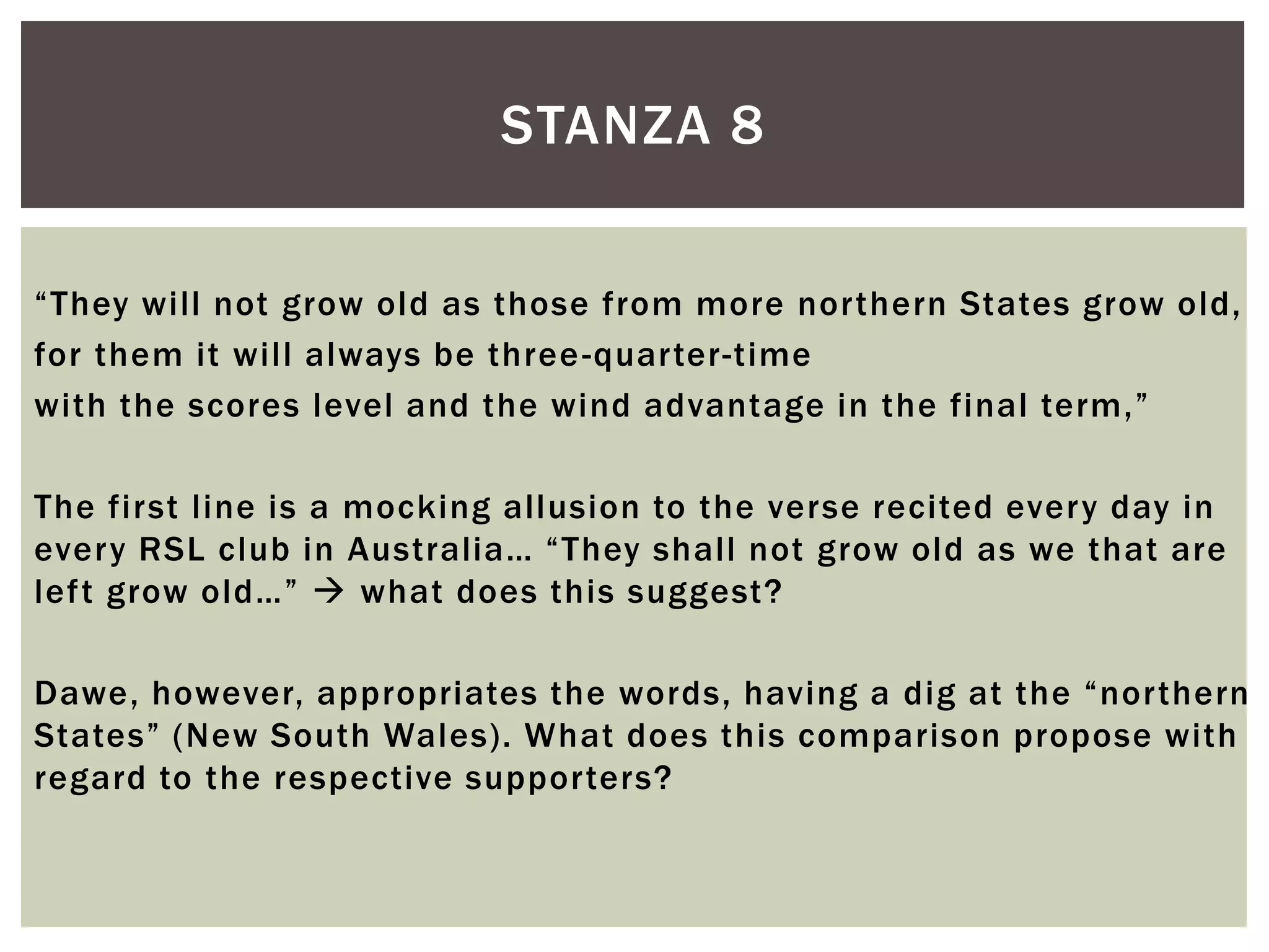 Analysis of "Life Cycle" by Bruce Dawe | PPTX