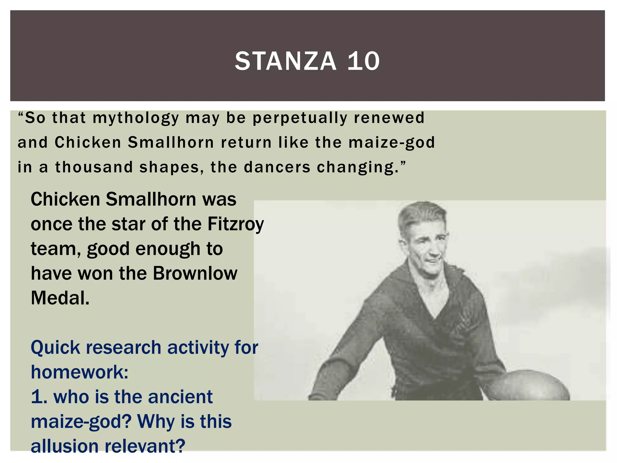 Life Cycle - By Bruce Dawe | PPTX