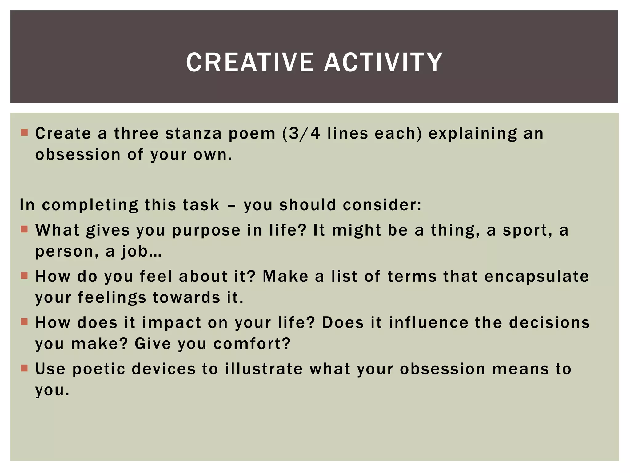 Life Cycle - By Bruce Dawe | PPTX