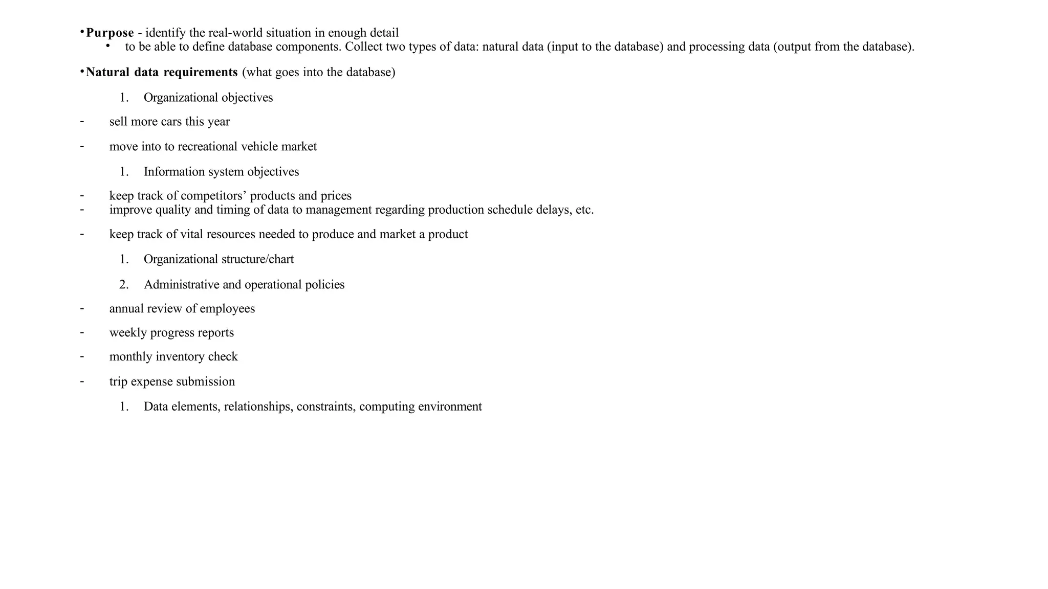 lifecycle2.-I. Database Systems and the Life Cycle | PPT