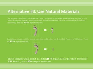 Life Cycle Analysis of a Running Shoe | PDF