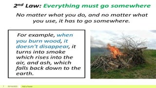 LIFE CYCLE AND THE FOUR LAWS OF ECOLOGY.pptx