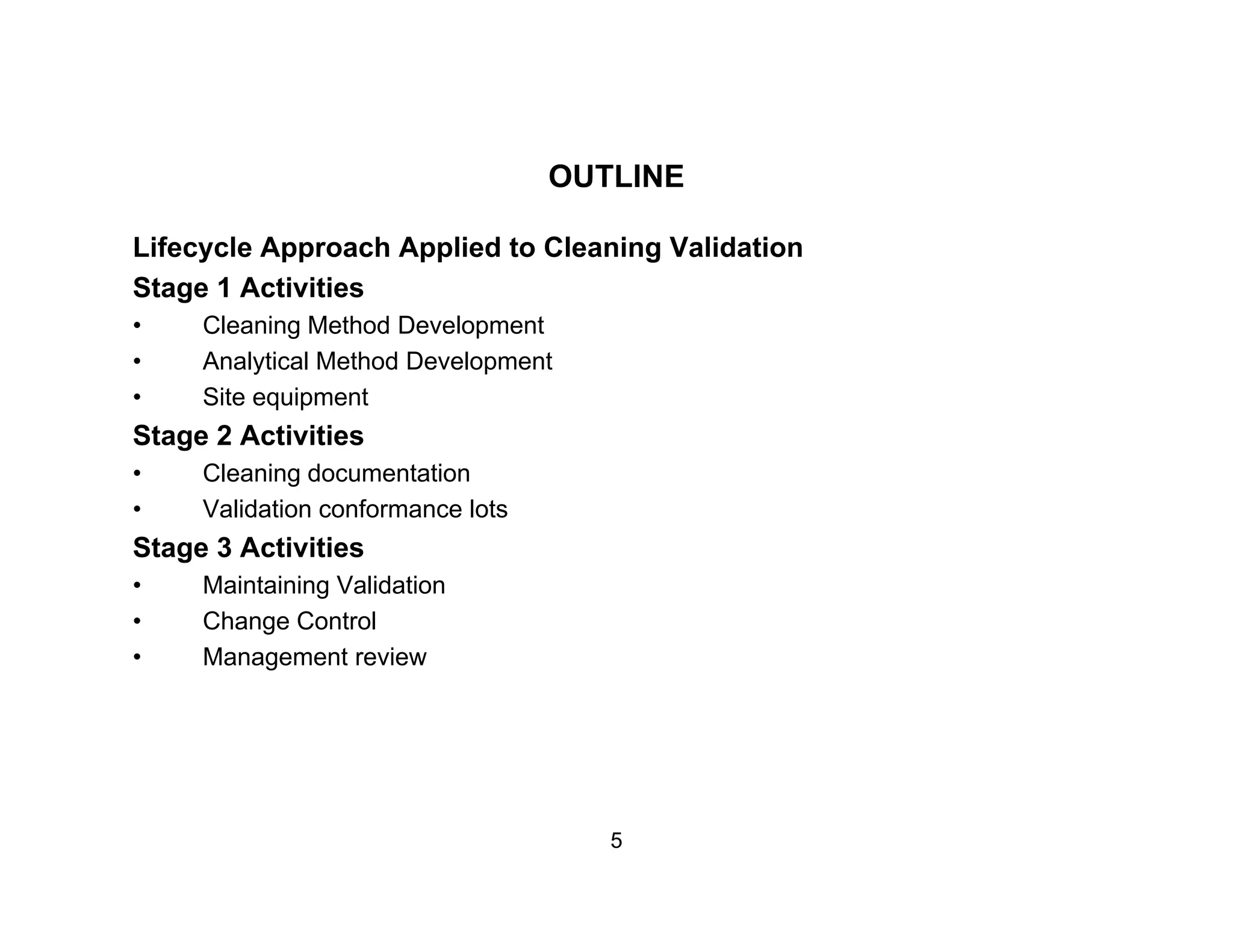 Lifecycle Approach to Cleaning Validation | PDF