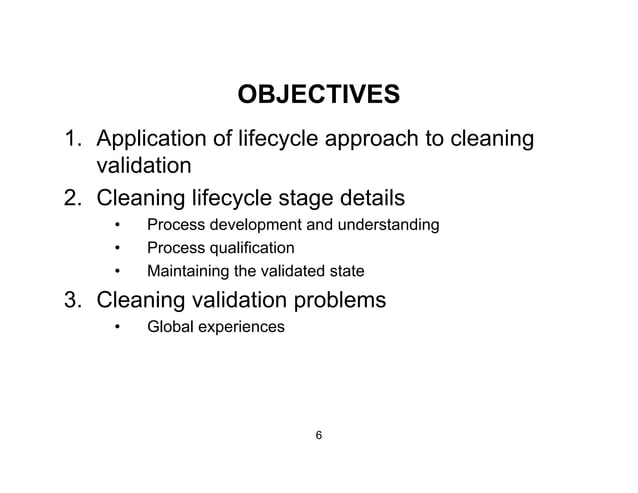 Lifecycle Approach to Cleaning Validation | PDF | Chemistry | Science