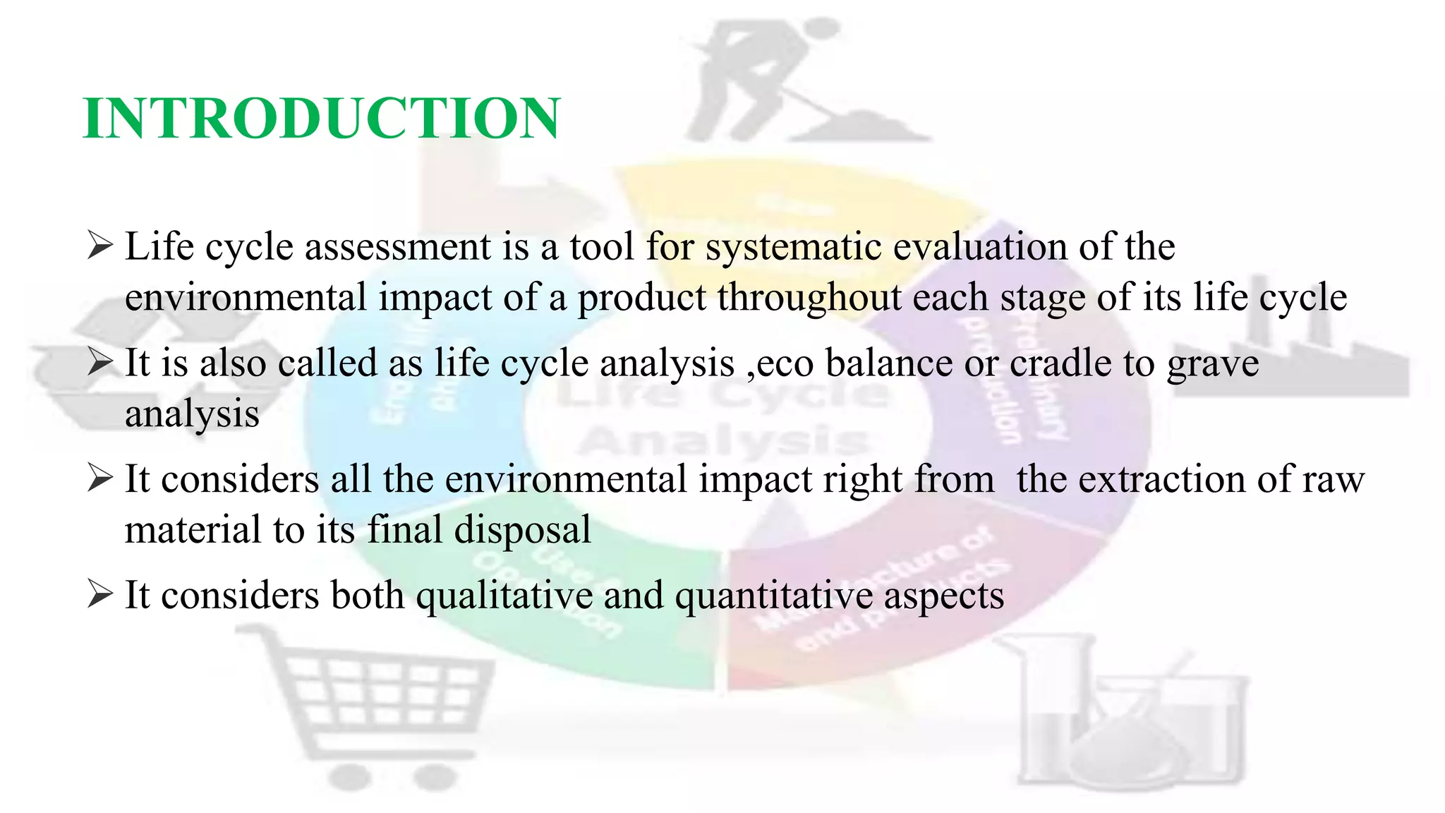 Life cycle assessment | PPTX