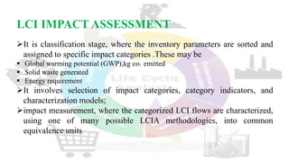 Life cycle assessment | PPTX