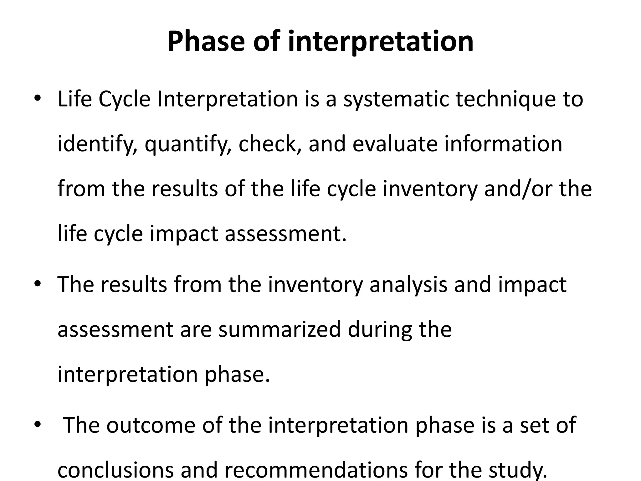 Life cycle assessment | PPTX