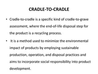 Life cycle assessment | PPTX
