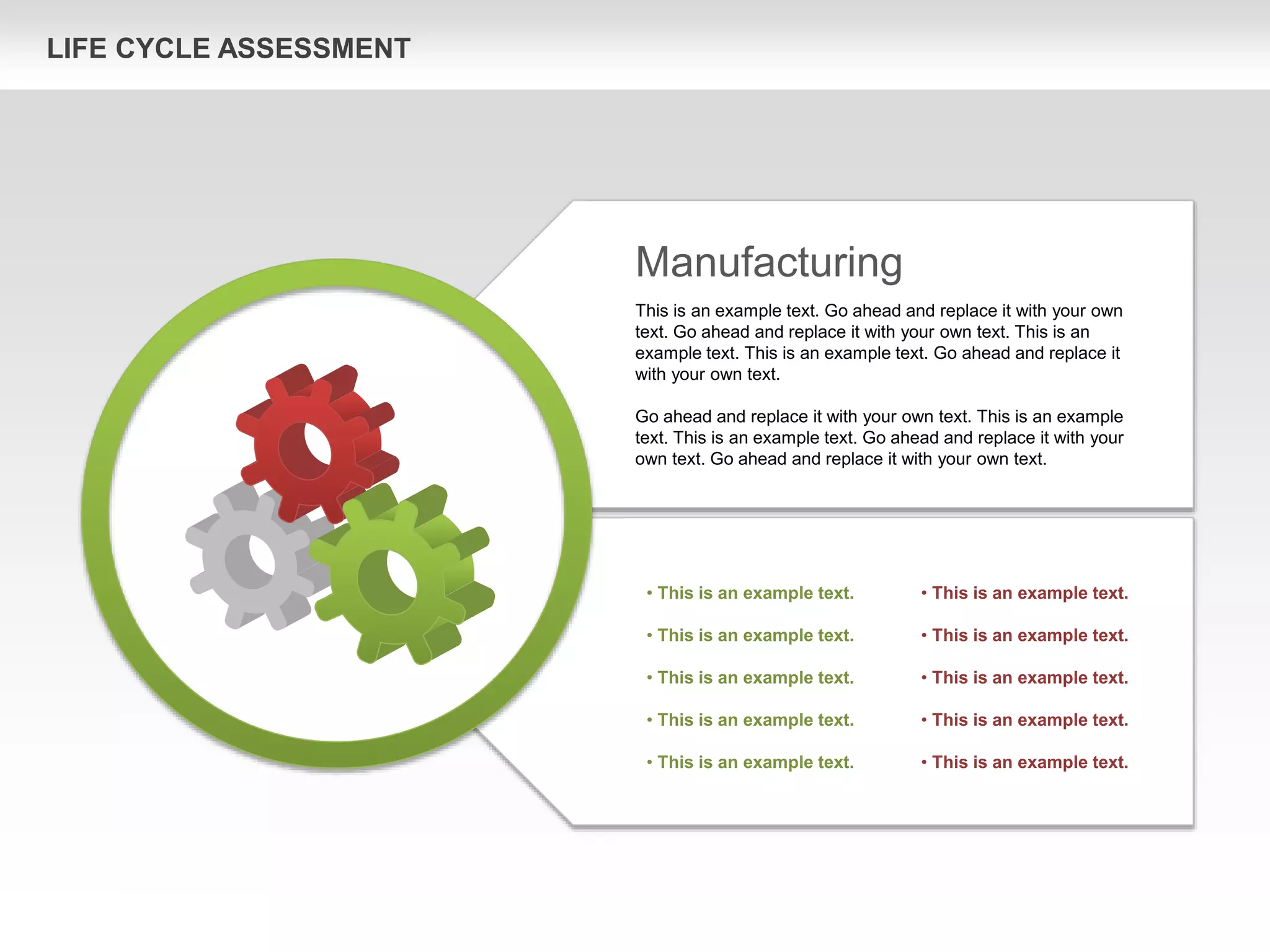 Life Cycle Assessment Diagram (for PowerPoint and Google Slides) | PPT