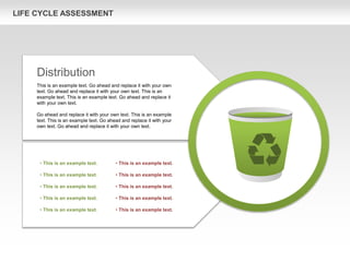 Life Cycle Assessment Diagram (for PowerPoint and Google Slides) | PPT