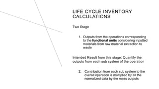 Life cycle Assessment (LCA).pptx | Environmental Services Industry ...
