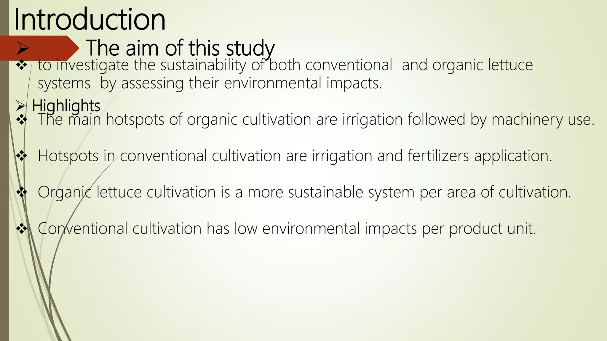 Life cycle assessment of organic versus conventional agriculture. a ...