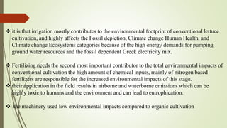 Life cycle assessment of organic versus conventional agriculture. a ...