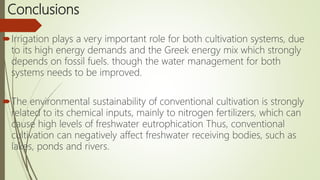 Life cycle assessment of organic versus conventional agriculture. a ...