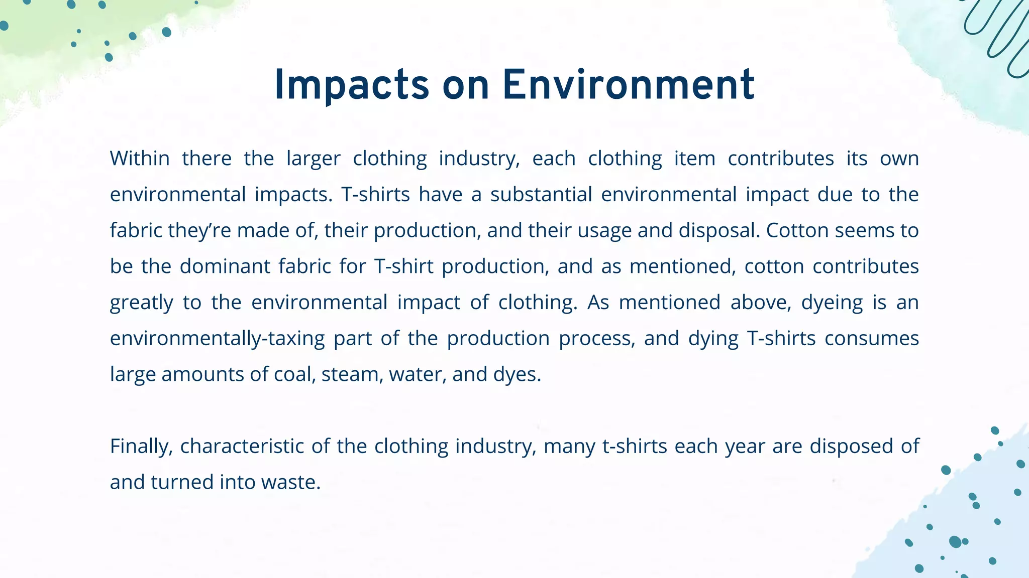 life cycle assessment of T-shirt.pptx