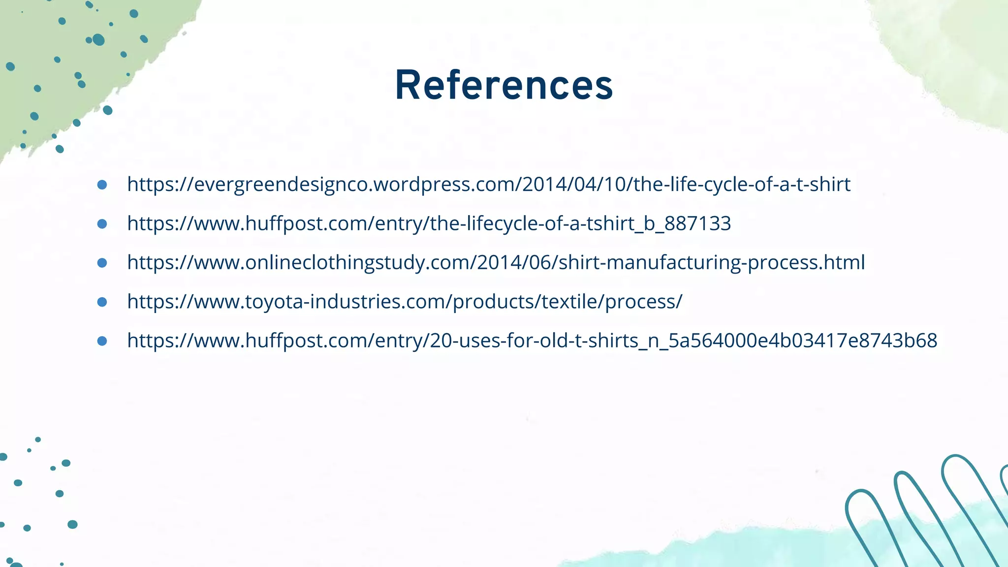 life cycle assessment of T-shirt.pptx