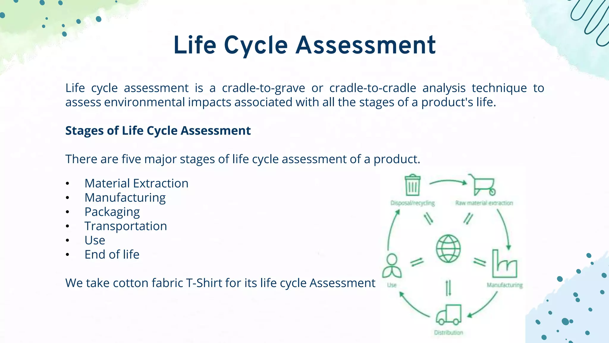 life cycle assessment of T-shirt.pptx