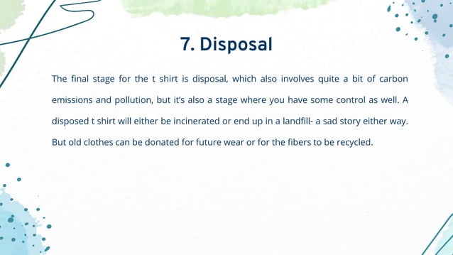 life cycle assessment of T-shirt.pptx