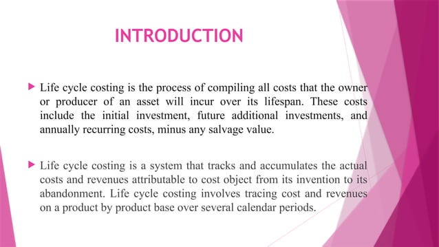 LIFE CYCLE COSTING in Strategic Cost Management.pptx