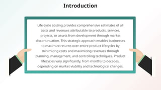 Life Cycle Costing Analysis (A Comprehensive Review) | PDF