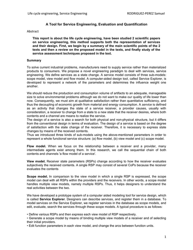 Life cycle engineering | PDF