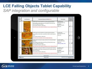 Life Cycle Engineering - Falling Objects Prevention | PPT