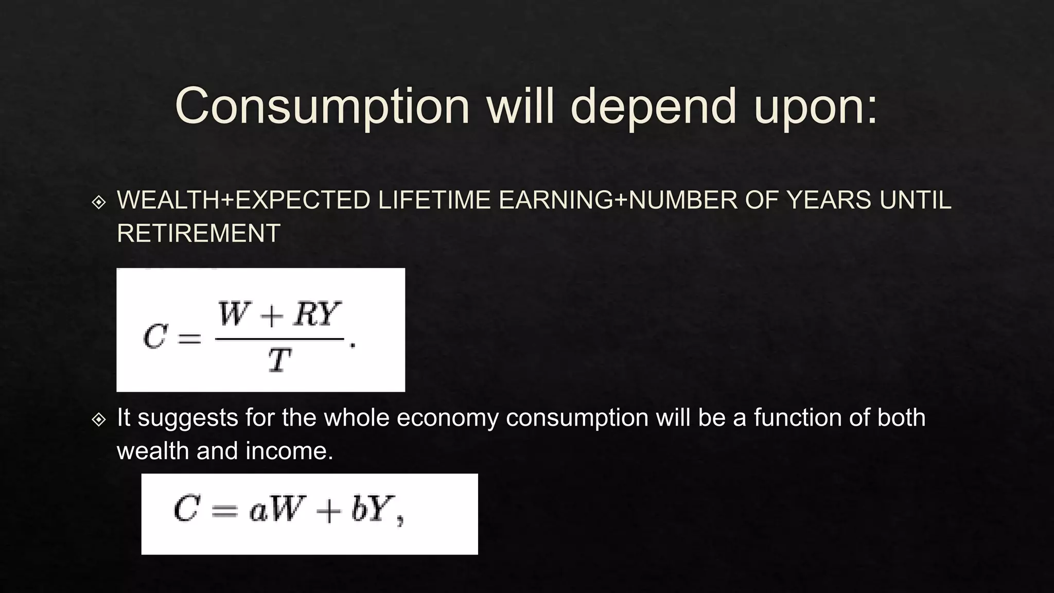Life cycle hypothesis | PPTX