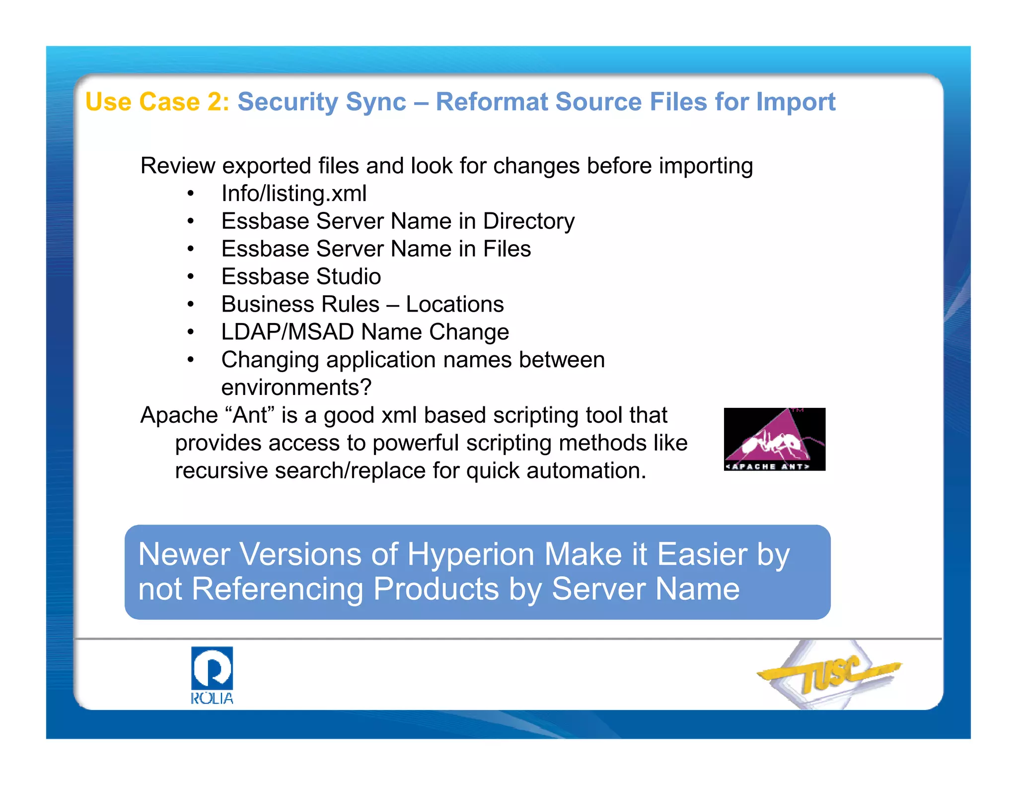 Oracle EPM - Life cycle management | PPT
