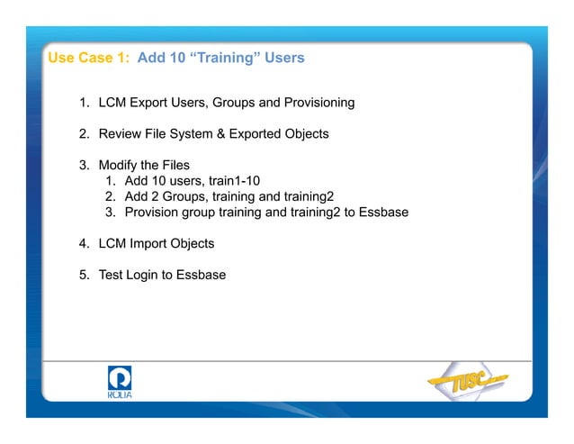 Oracle EPM - Life cycle management | PPT