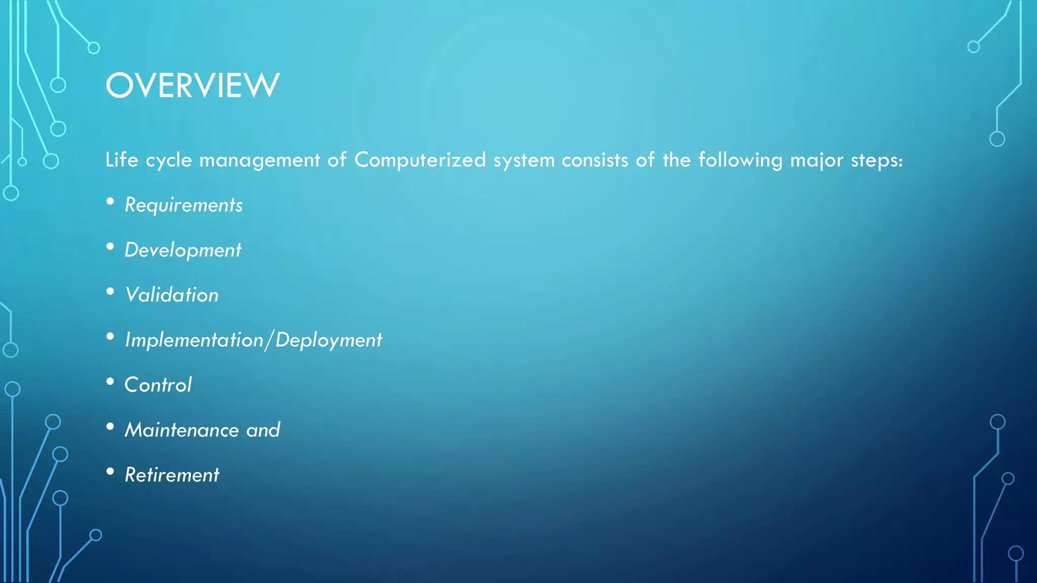 Life Cycle Management of Computerized System.pdf
