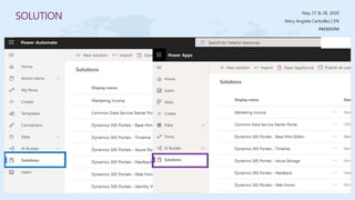 Life Cycle Management of Power Apps and Power Automate | PPTX