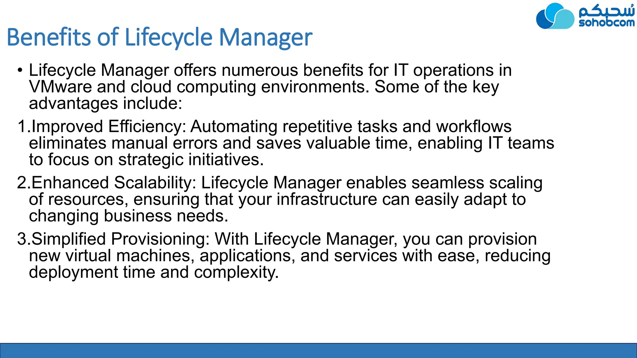 Lifecycle Manager pptx presentations topic | PPT