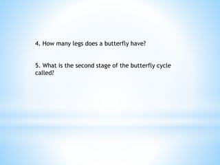 Lifecycle of a butterfly | PPTX