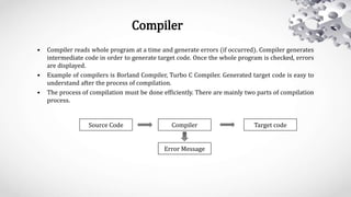 Life cycle of a computer program | PPTX