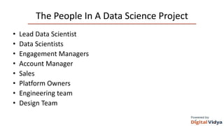 Lifecycle of a Data Science Project | PPTX