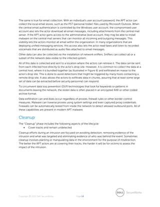 Lifecycle of an advanced persistent threat | PDF | Information and ...