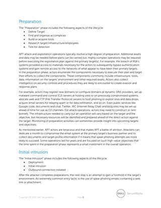 Lifecycle of an advanced persistent threat | PDF | Information and ...