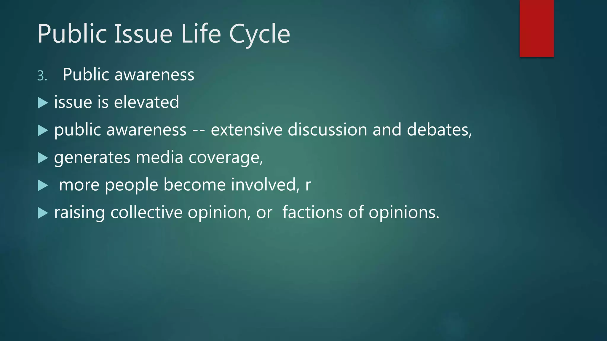 Life cycle of an issue | PPT