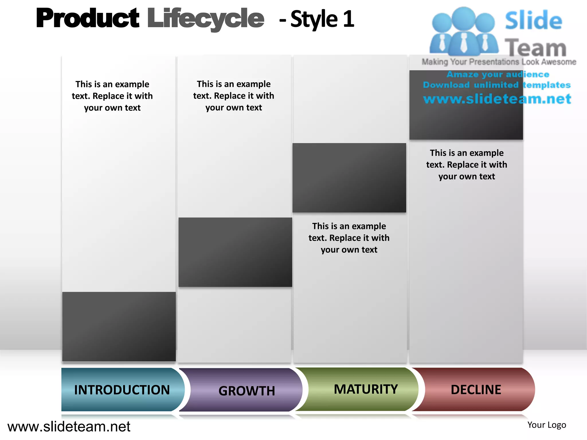 Lifecycle of a product lifecycle design 1 powerpoint ppt slides. | PDF