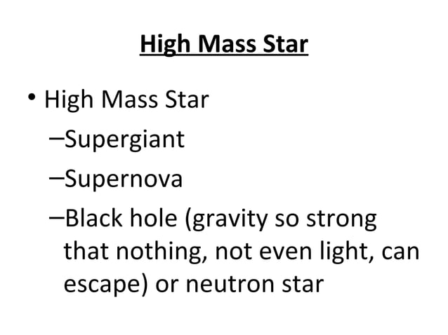 Life Cycle Of A Star | PPT | Space and Astronomy | Science