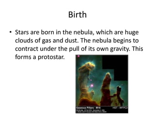 Life cycle of a star | PPTX