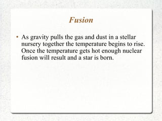 Life cycle of a star | PPT