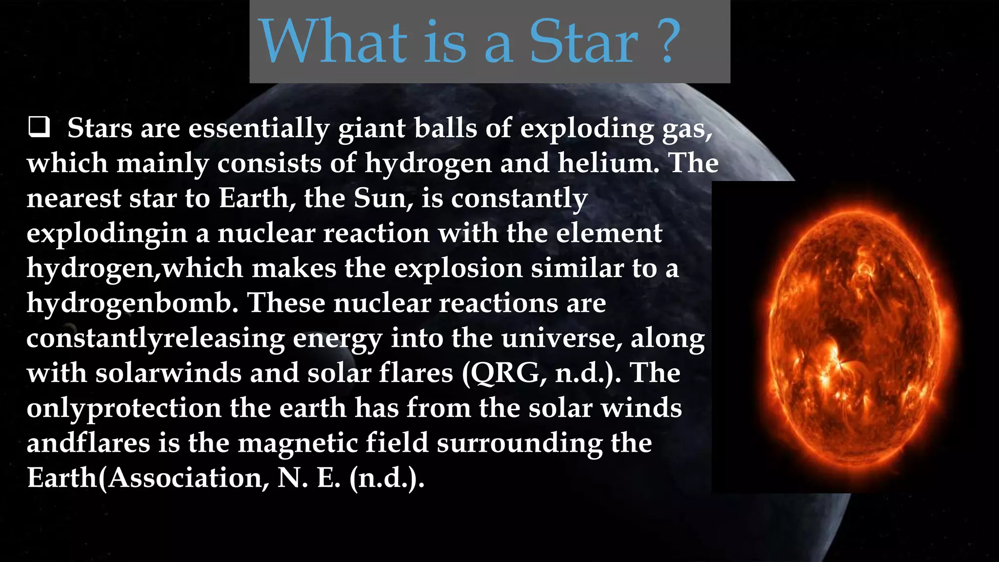 Life cycle of a star | PPTX