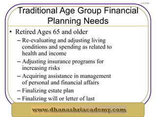 Life Cycle of Financial Planning | PPTX