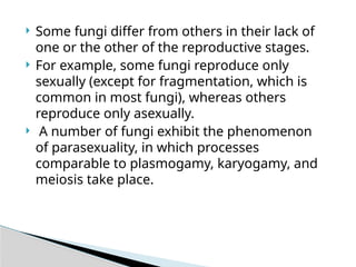 Life cycle of fungi Mycology and plant pathology.pptx