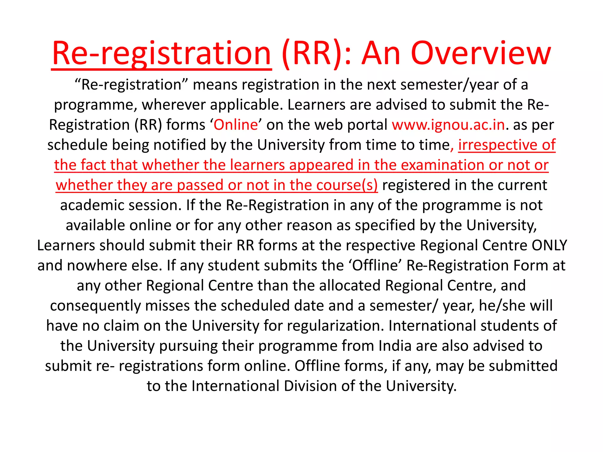 Life cycle of IGNOU Learners | PDF