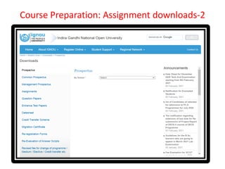 Life cycle of IGNOU Learners | PPT