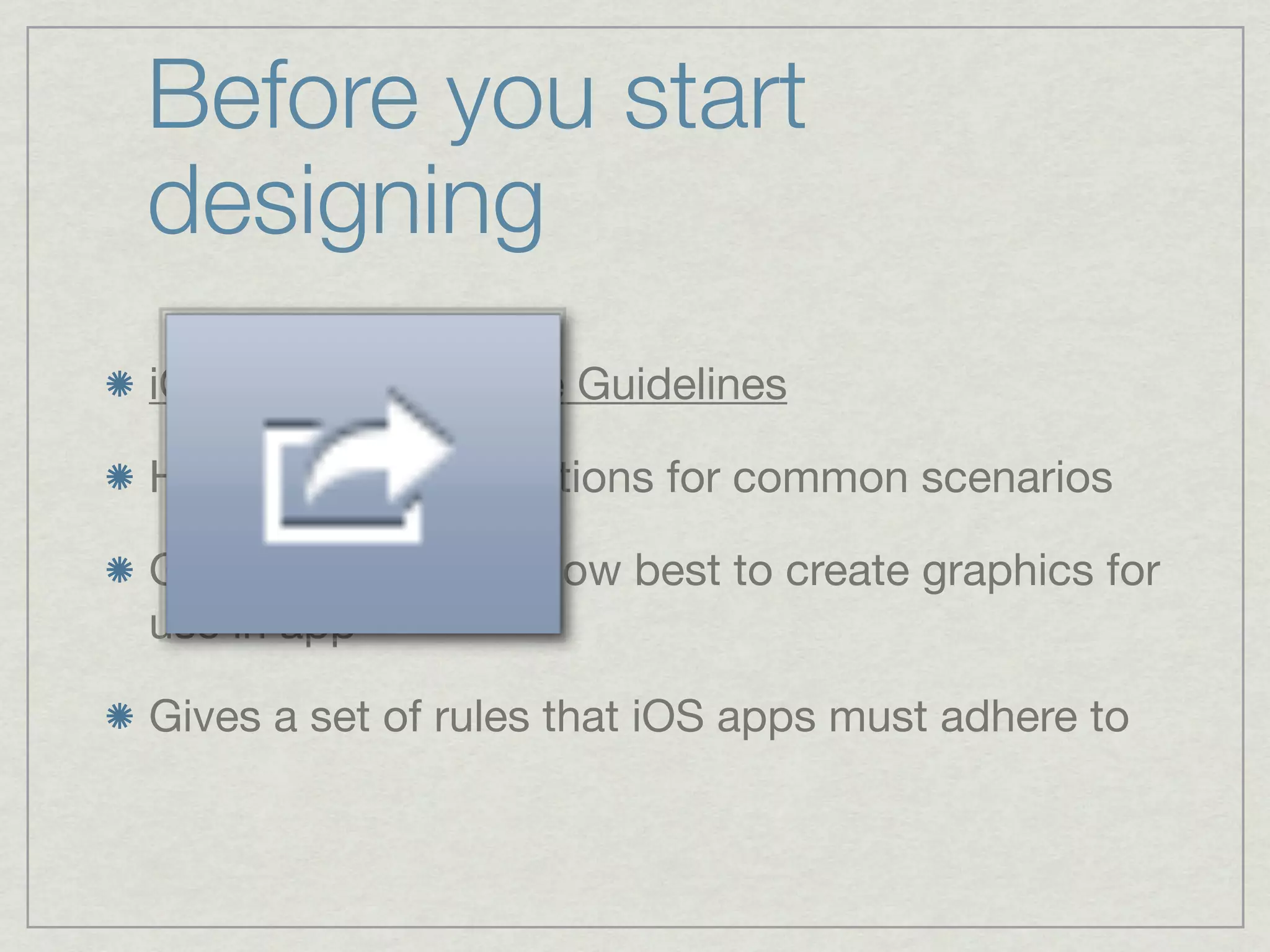 Life cycle of iPhone application | KEY