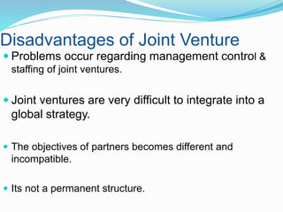 Life cycle of joint venture | PPTX | Business | Business and Finance